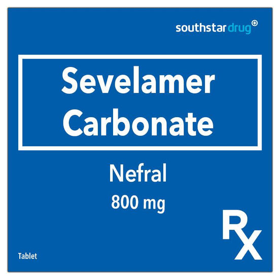 Buy Rx: Nefral 800mg Tablet Online – Southstar Drug