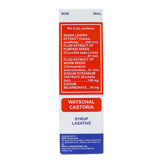 Buy Watsonal Castoria 30 ml Syrup Online | Southstar Drug