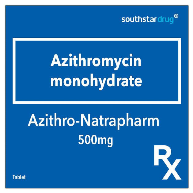 Buy Rx: Azithro 500 mg Tablet Online | Southstar Drug