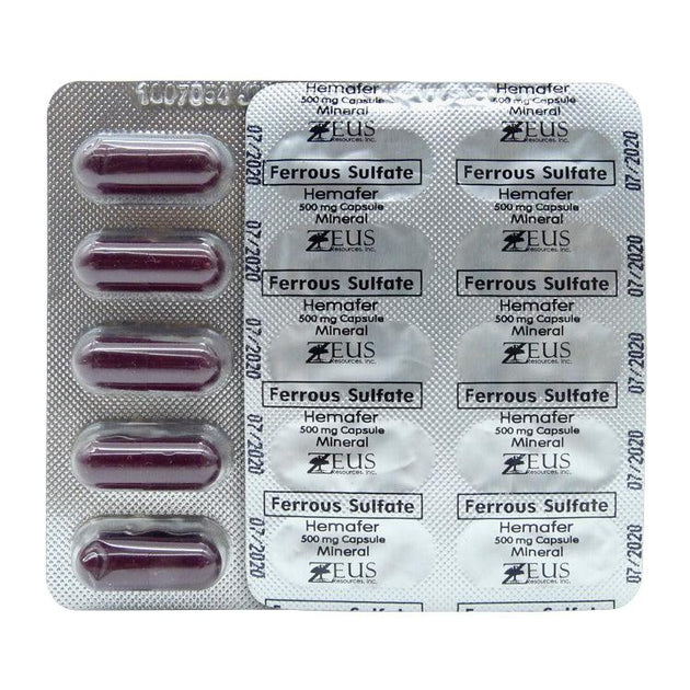 Buy Rx: Hemafer 500mg - 20s Capsule Online | Southstar Drug