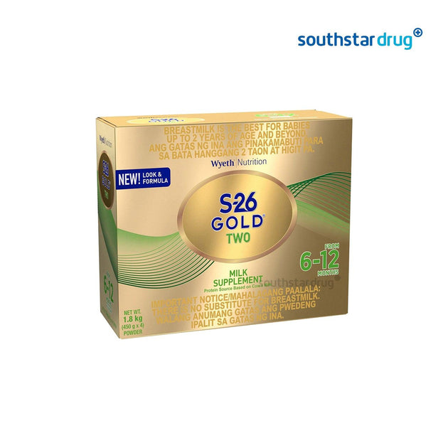 Buy S26 Gold Two with Lutein 1.8 kg Box Online | Southstar Drug