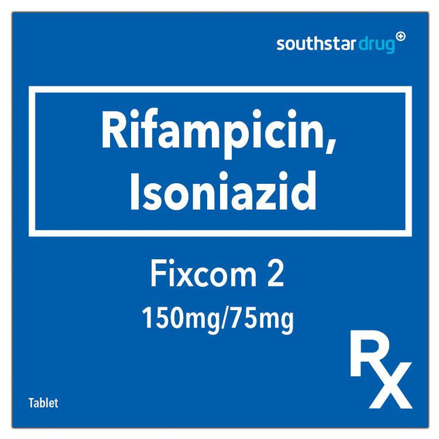 Buy Rx: Fixcom 2 150 mg / 75 mg mg Tablet Online | Southstar Drug