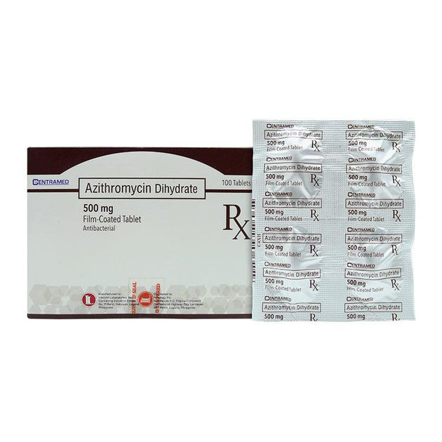 Buy Rx: Centramed Azithromycin 500 mg Tablet Online | Southstar Drug