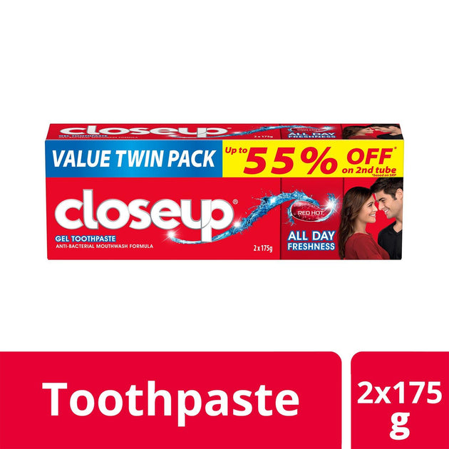 Buy Close Up Anti-Bacterial Toothpaste Red Hot 175G Online | Southstar Drug
