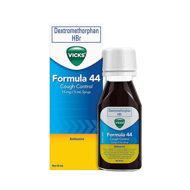Buy Vicks Formula 44 15 mg / 5 ml 54 ml Syrup Online | Southstar Drug