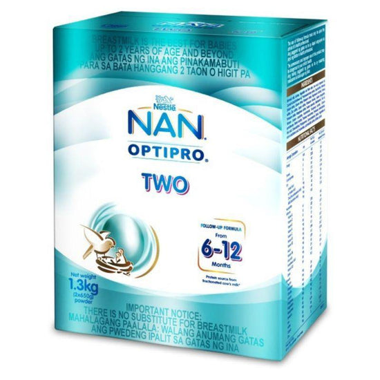 Buy Nan Optipro Two 6 to 12 months old 1.3 kg Box Online – Southstar Drug